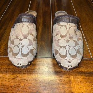 Coach | Shoes | Coach Signature Womens Clogs | Poshmark